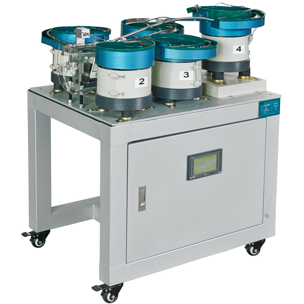 Fiber Optic Connector Parts Threading Machine For Patch Cord Production