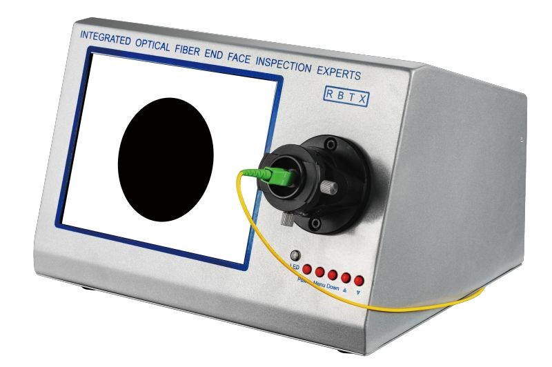 400x High Definition Fiber Tip Microscope Patch Cord Polishing End Face ...