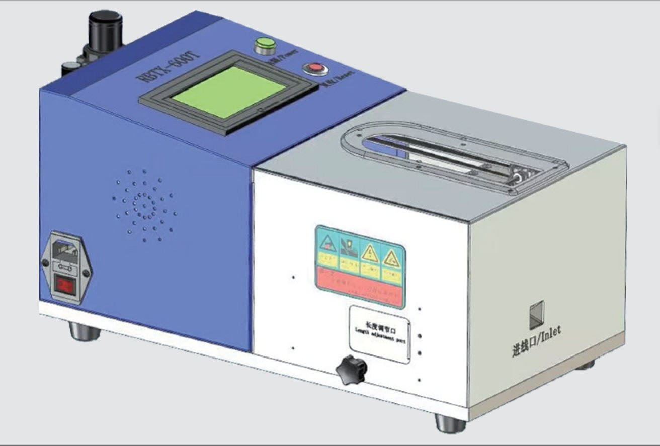 FTTH Drop Cable Jacket Patch Cord Fiber Optic Cable Stripping Machine Tool