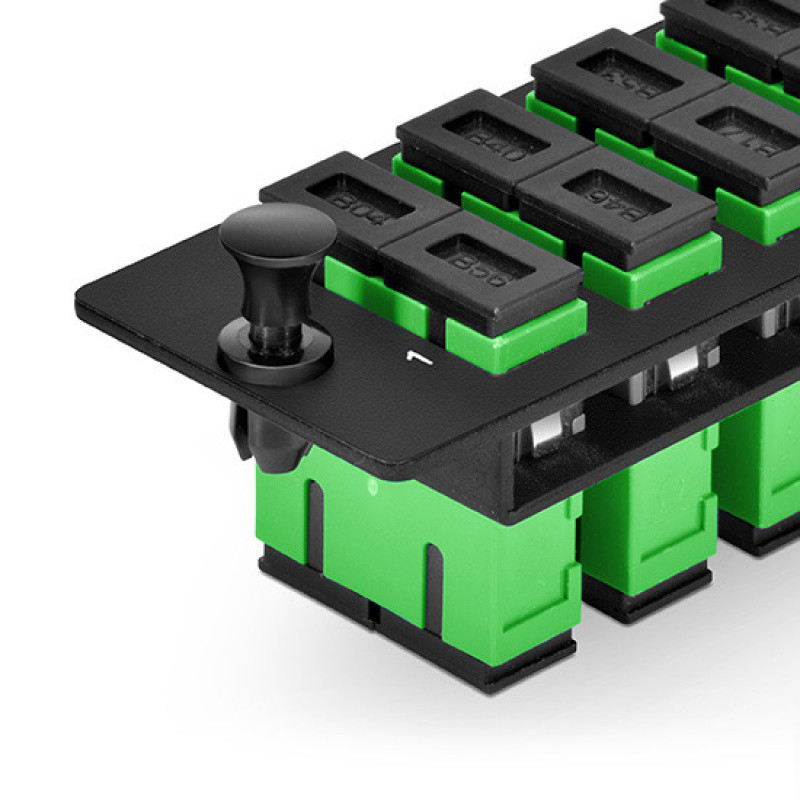 P6SCA2XSMF 6 Sc Apc Patch Panel Duplex Adapter Panel 12 Fibers OS2 ...